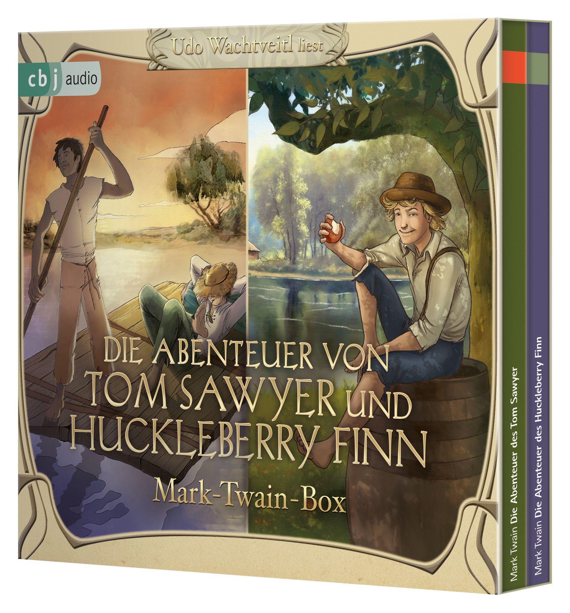 Die Abenteuer von Tom Sawyer und Huckleberry Finn Mark-Twain-Box Mark ... Die Abenteuer von Tom Sawyer und Huckleberry Finn Mark-Twain-Box Mark ...