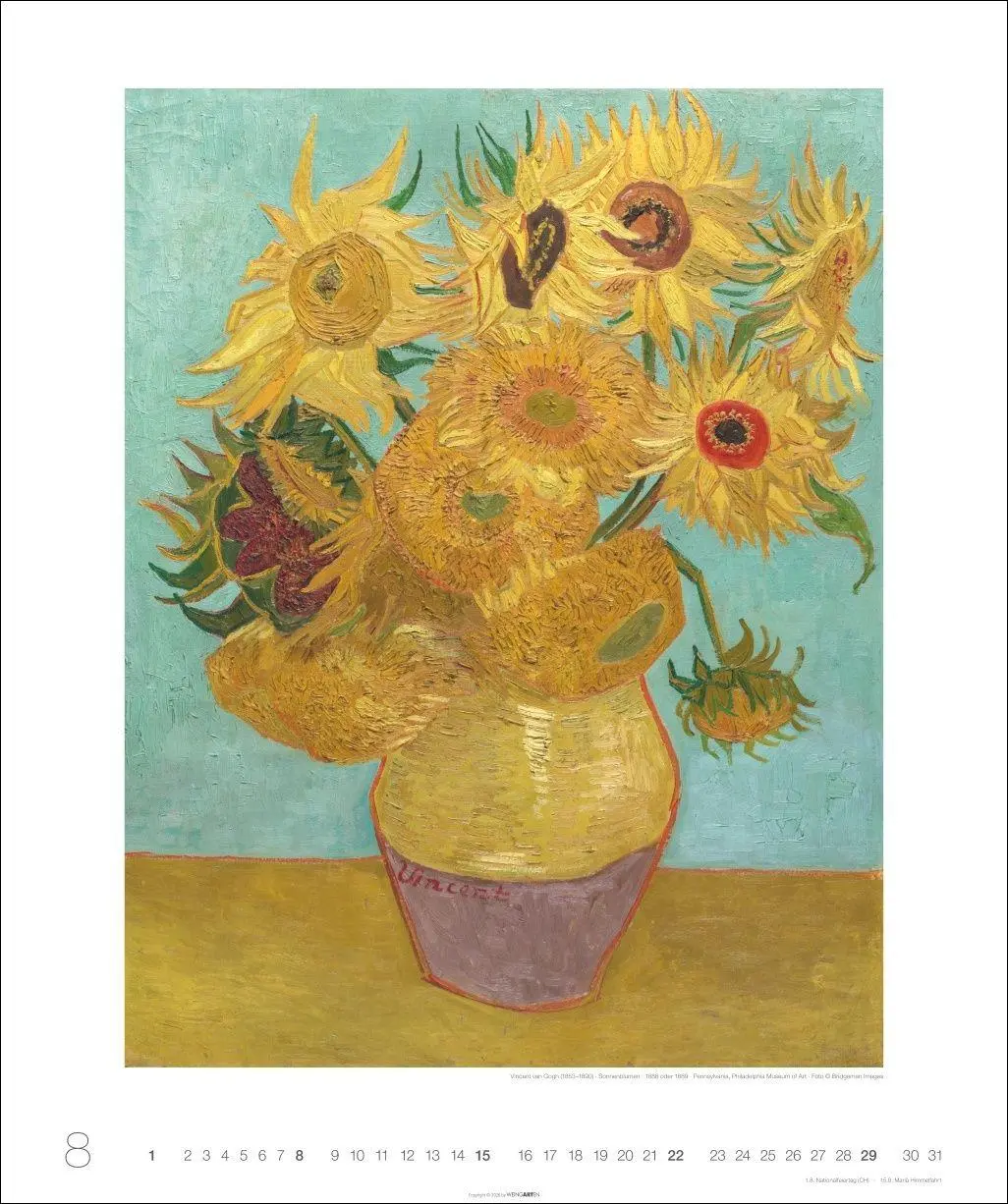 Vincent van Gogh Edition Kalender 2027 | preigu