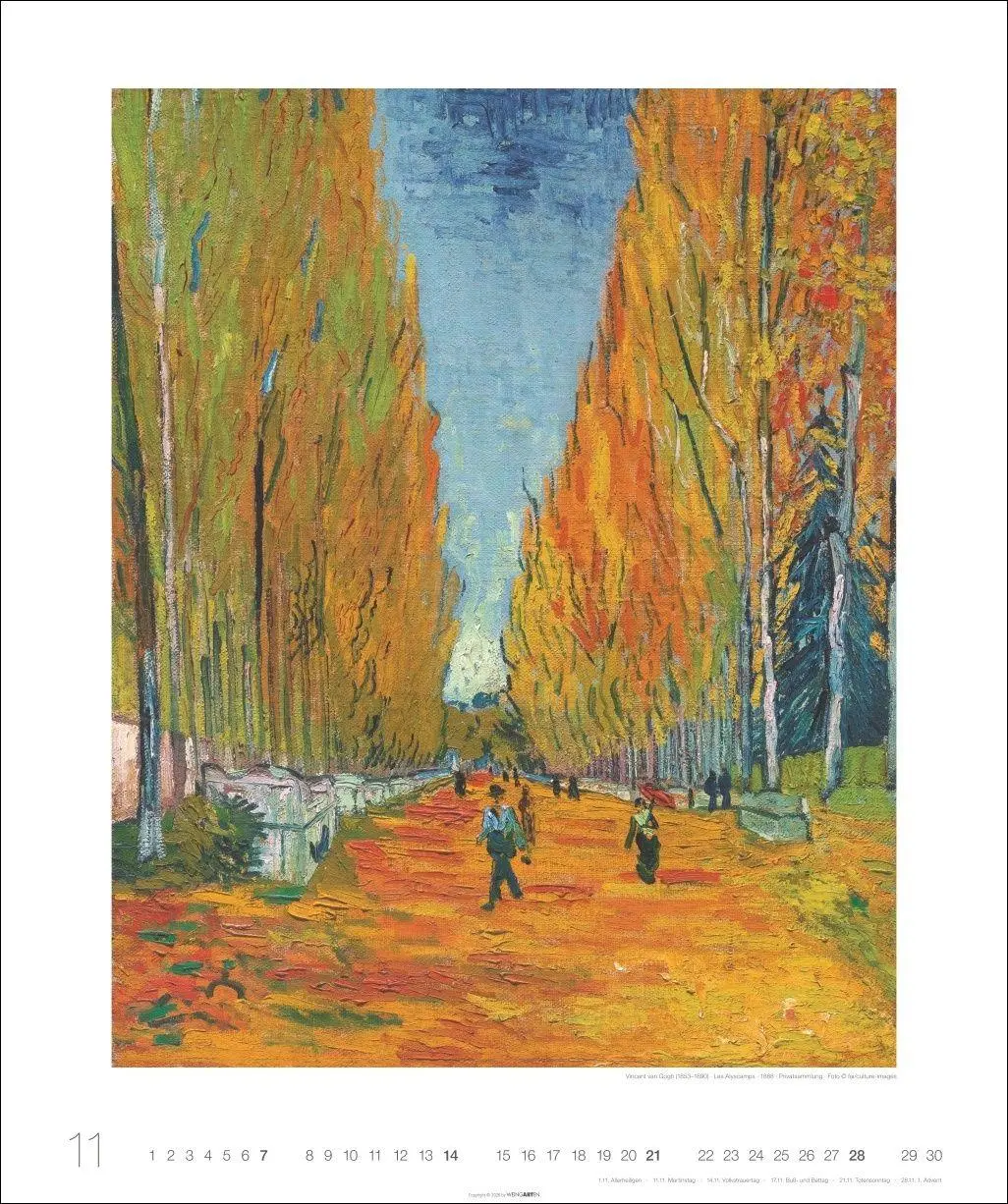 Vincent van Gogh Edition Kalender 2027 | preigu